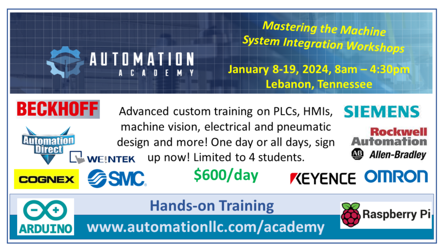 Mastering the Machine Workshops - AutomationPrimer